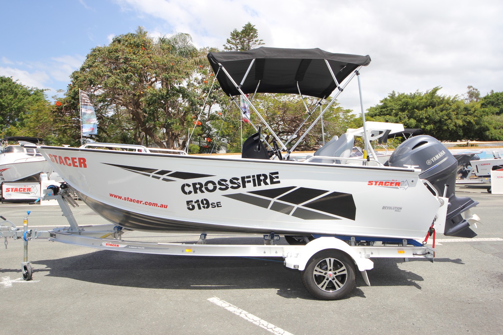 519 Crossfire SE (Side Console) - Stacer Boats | Northside Marine